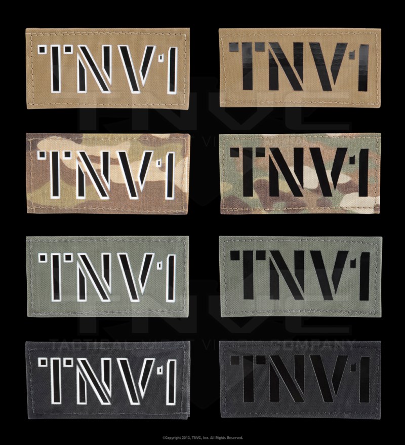 FirstSpear IR Reflective Call Sign Patches (2"x4") – Tactical Night ...