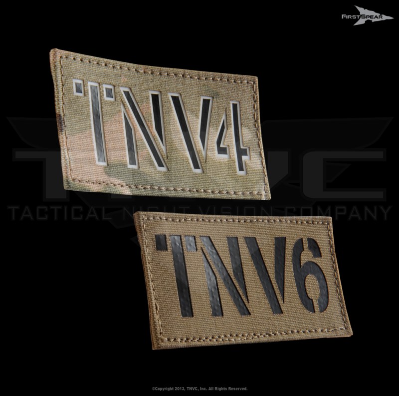 FirstSpear IR Reflective Call Sign Patches (2"x4") – Tactical Night ...