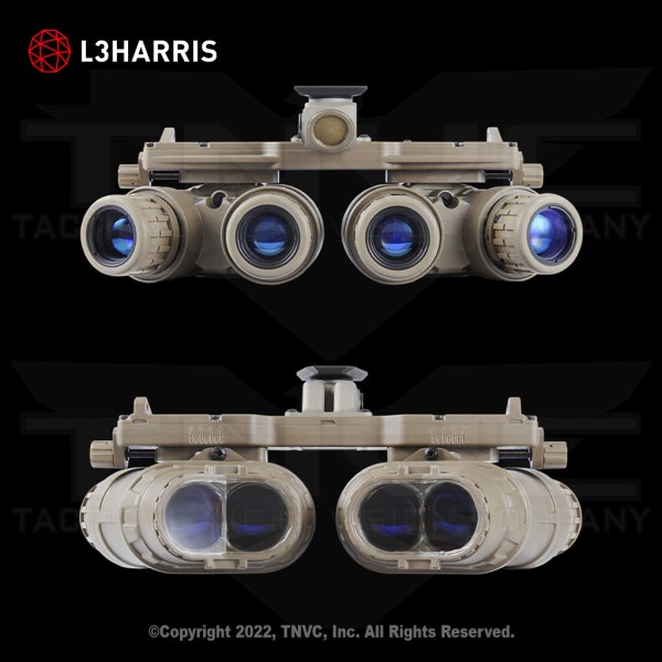 L3Harris GPNVG Ground Panoramic Night Vision Goggle (2376+ Min. FOM ...