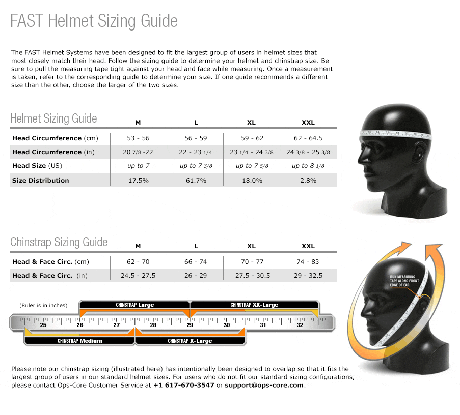 Ops-Core Helmet - FAST RF1 Super High Cut (Ballistic) - Tactical Night ...