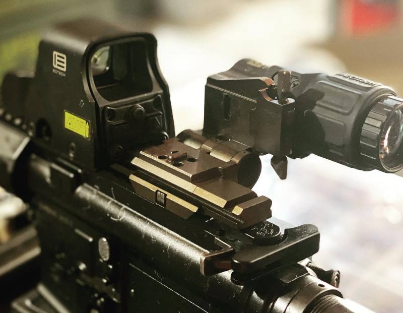 1 Minute Out Edition Wilcox Flip Mount w/ Riser System - Tan – Tactical ...