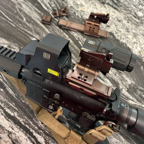 1 Minute Out Edition Wilcox Flip Mount w/ Riser System - Tan – Tactical ...