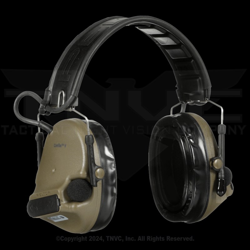 3M™ PELTOR™ ComTac™ V Tactical Headset Single Downlead – Tactical Night ...
