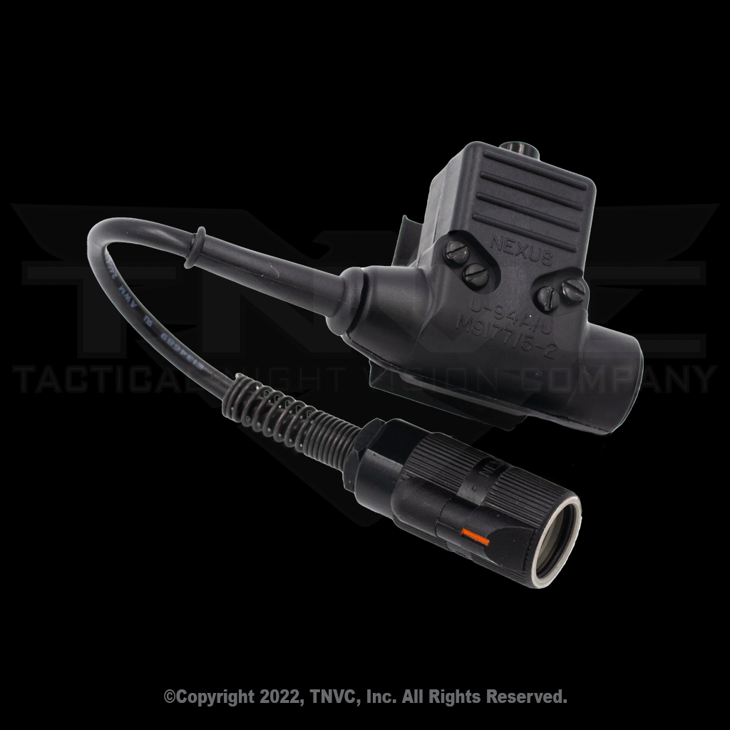 DISCO32 Push To Talk (PTT) PRC/MBITR (U-329) U-94 Amped 10" Cable ...