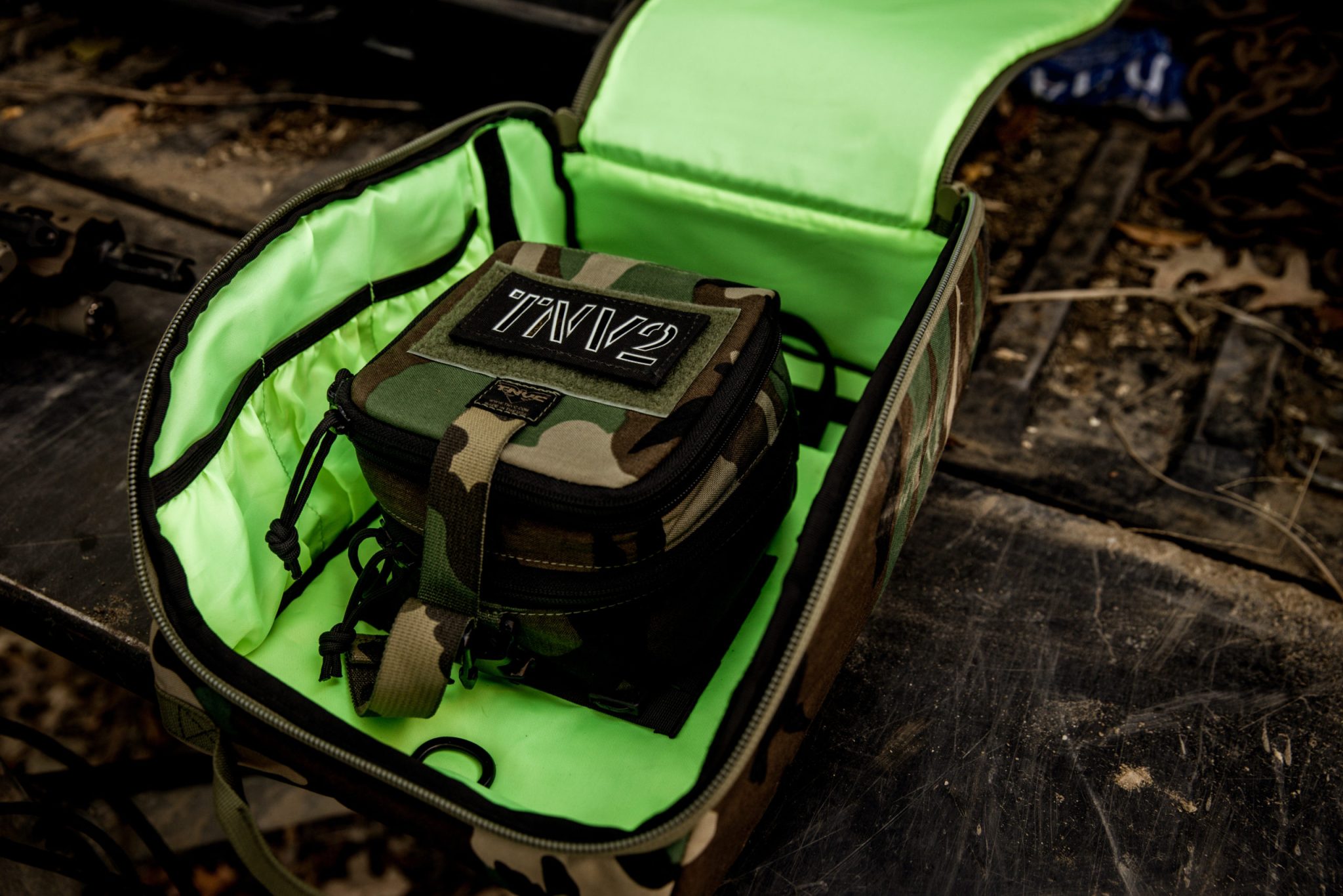 TNVC NVG Pouch, Padded Expandable (NVG-PPE) M81 Woodland - Tactical ...